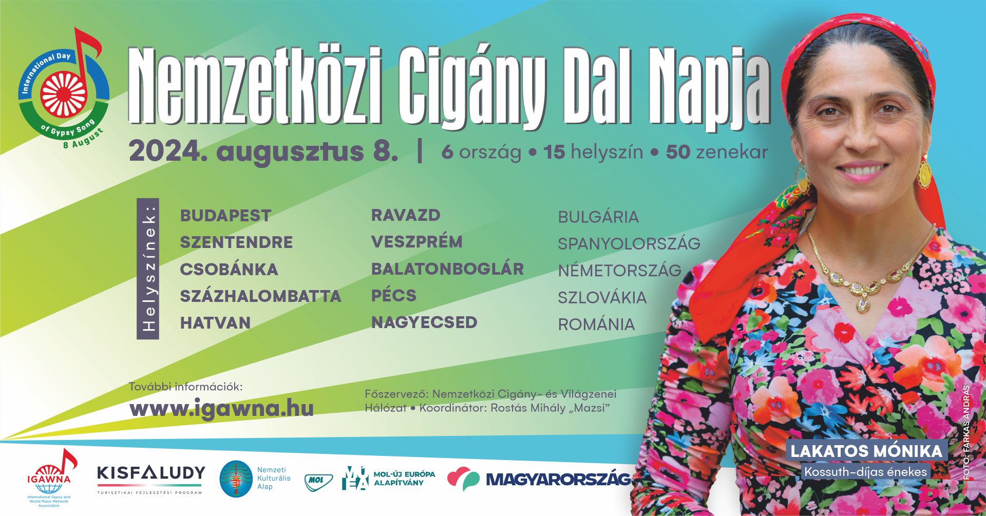 Ingyenes családi program augusztus 8-án: a Nemzetközi Cigány Dal Napja ...